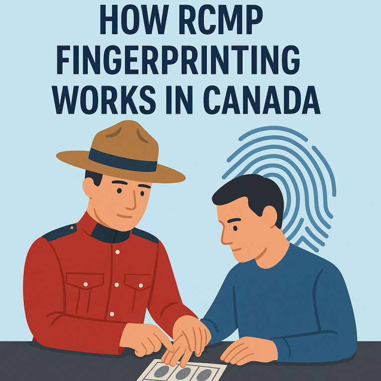 How RCMP Fingerprinting Works in Canada
